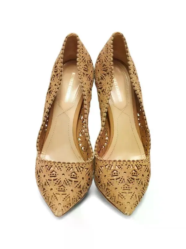 NICHOLAS KIRKWOOD Laser-cut Pointed-toe Pumps