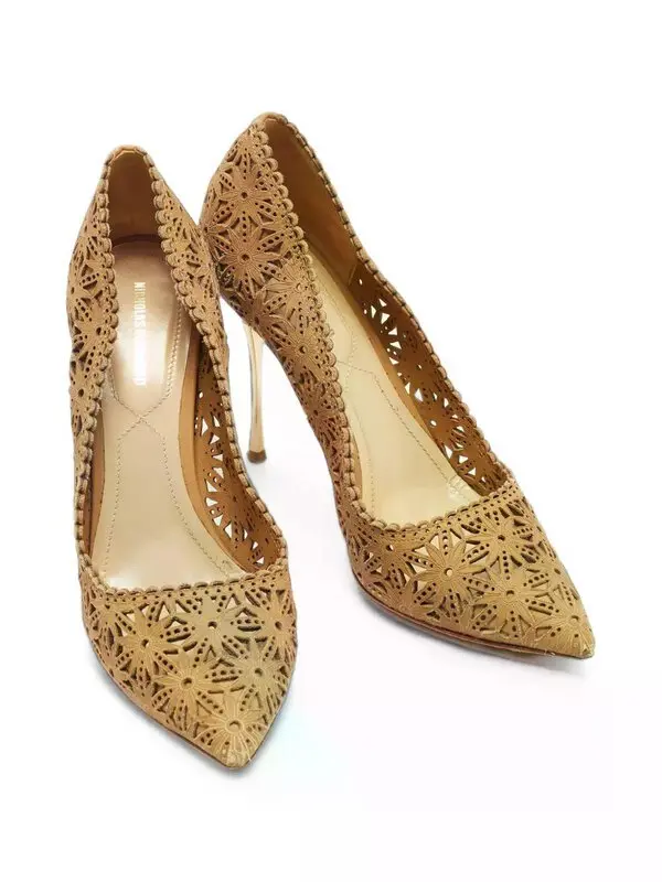 NICHOLAS KIRKWOOD Laser-cut Pointed-toe Pumps