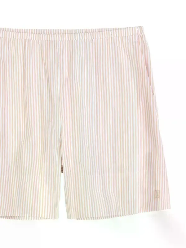 BY MALENE BIRGER Siona Striped Shorts - Pink