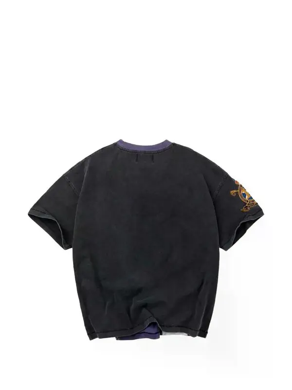 VALE FOREVER Cjopped Patchwork T-shirt