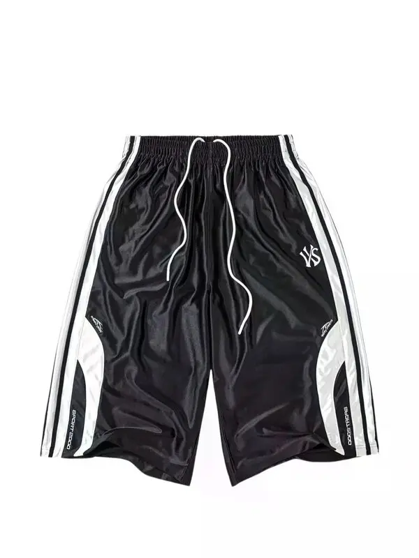 VALE FOREVER Dr Doom Side-stripe Shorts