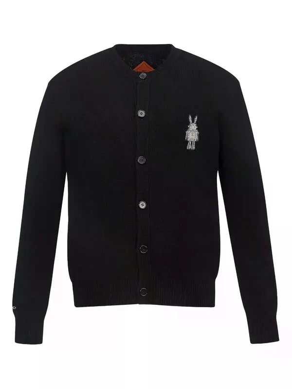 Mcm Rabbit Patch Cardigan