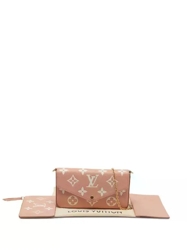 LOUIS VUITTON Pochette Félicie Clutch Bag - Pink