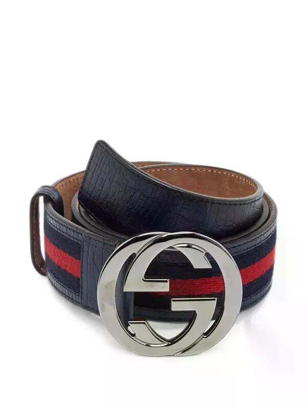 Gucci Interlocking G Belt - Blue