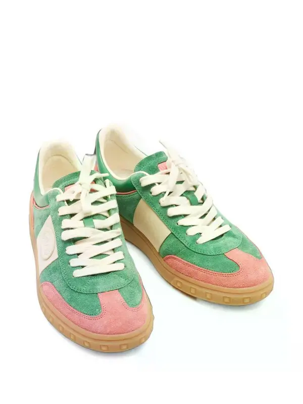 Valentino Garavani Suede Panel Sneakers