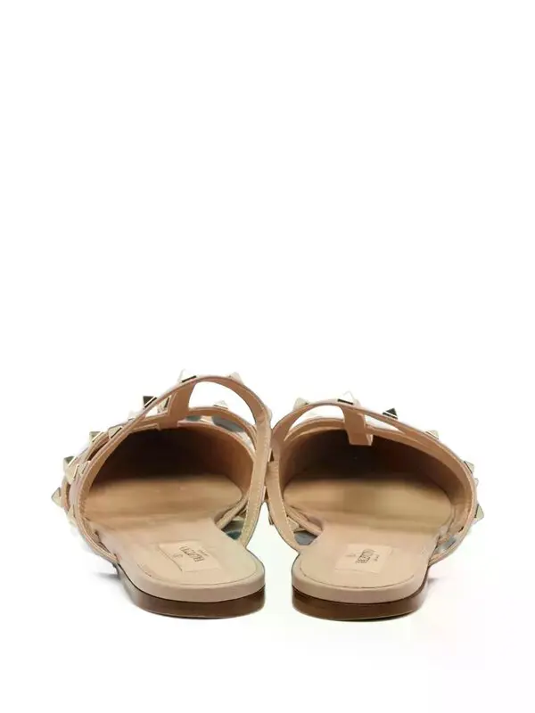 Valentino Garavani Rockstud Caged Mules - Pink