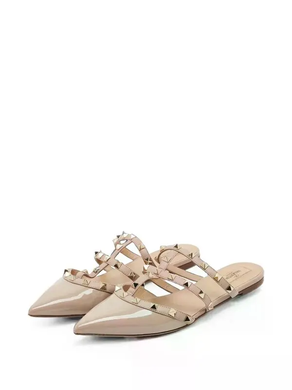 Valentino Garavani Rockstud Caged Mules - Pink