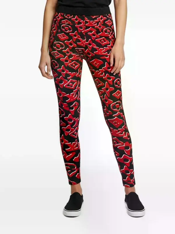 LOUIS VUITTON X Urs Fischer Monogram-pattern Leggings