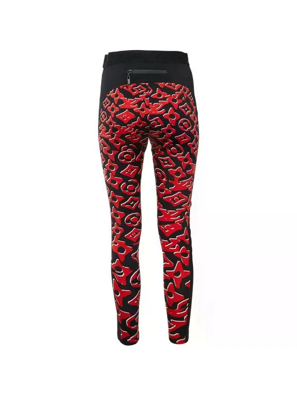 LOUIS VUITTON X Urs Fischer Monogram-pattern Leggings