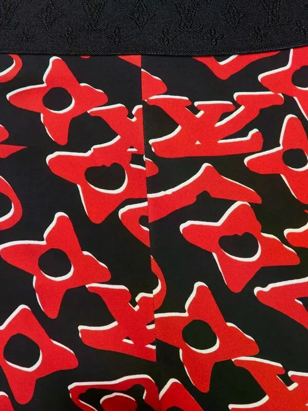 LOUIS VUITTON X Urs Fischer Monogram-pattern Leggings
