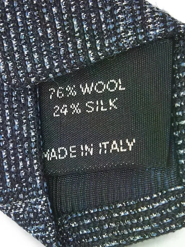 TOM FORD Plaid Neck Tie - Blue