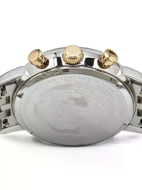 TIMEX Chronograph Watch With Dial And Two-tone Stainless Steel Bracelet