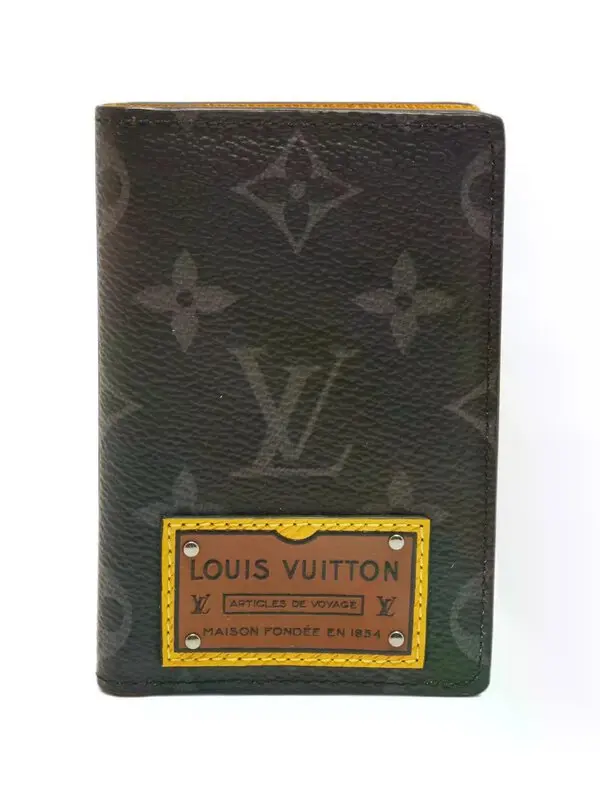 LOUIS VUITTON 2020 Gaston Label Pocket Organiser - Black