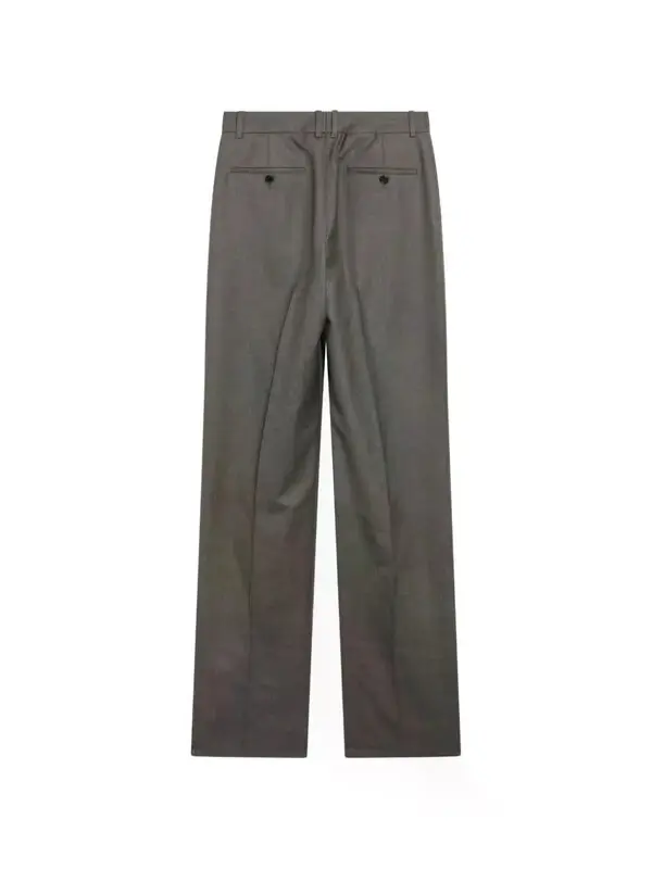 Saint Laurent Pleated Detail Tailored Trousers