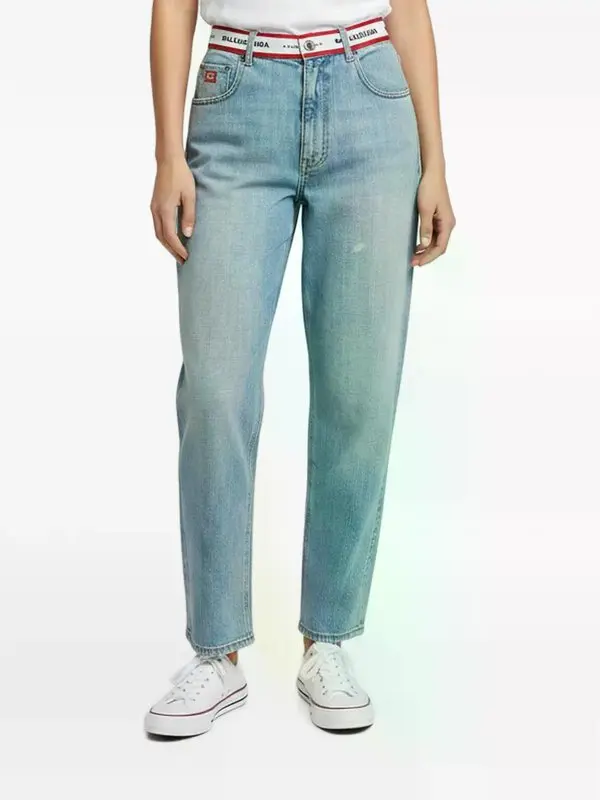 Balenciaga Unifit Logo-detail Jeans
