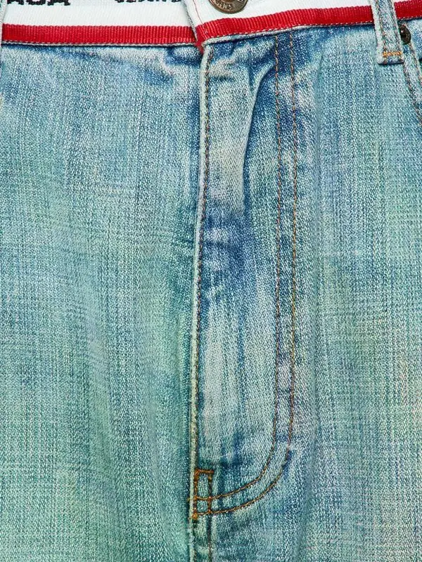 Balenciaga Unifit Logo-detail Jeans