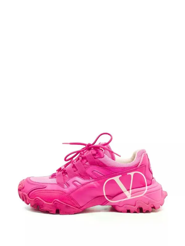 Valentino Garavani Vlogo Climbers Sneakers - Pink