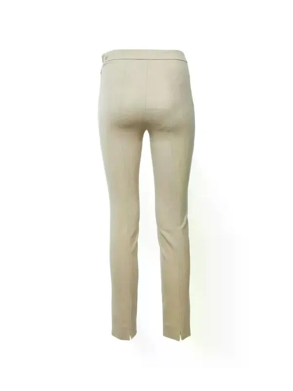 Loro Piana Slim-fit Trousers With Pintuck Detailing - Neutrals
