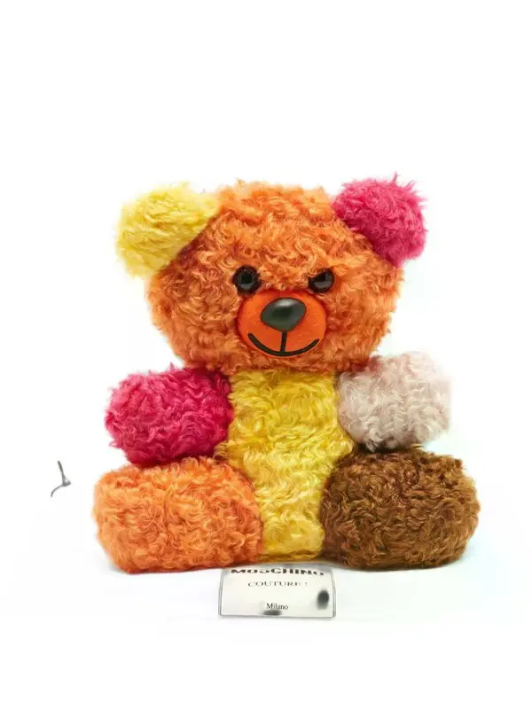 Moschino Teddy Bear Clutch Bag - Orange