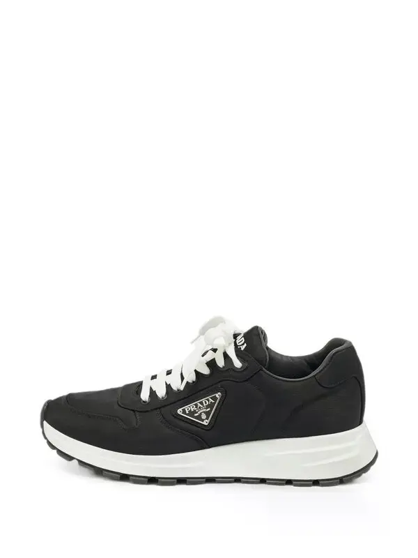 Prada New Avenue Lace-up Sneakers - Black