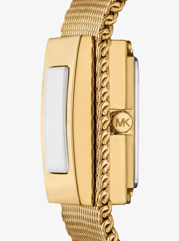 Michael Kors Georgie Two-tone Mesh Watch