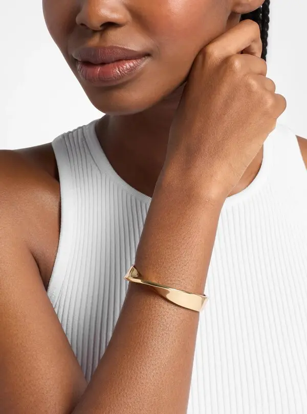 Michael Kors Twist Cuff Bracelet In By