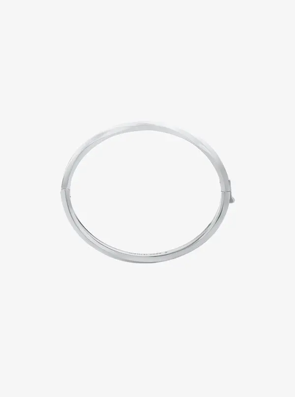 Michael Kors Twist Bangle Bracelet In By - Silver