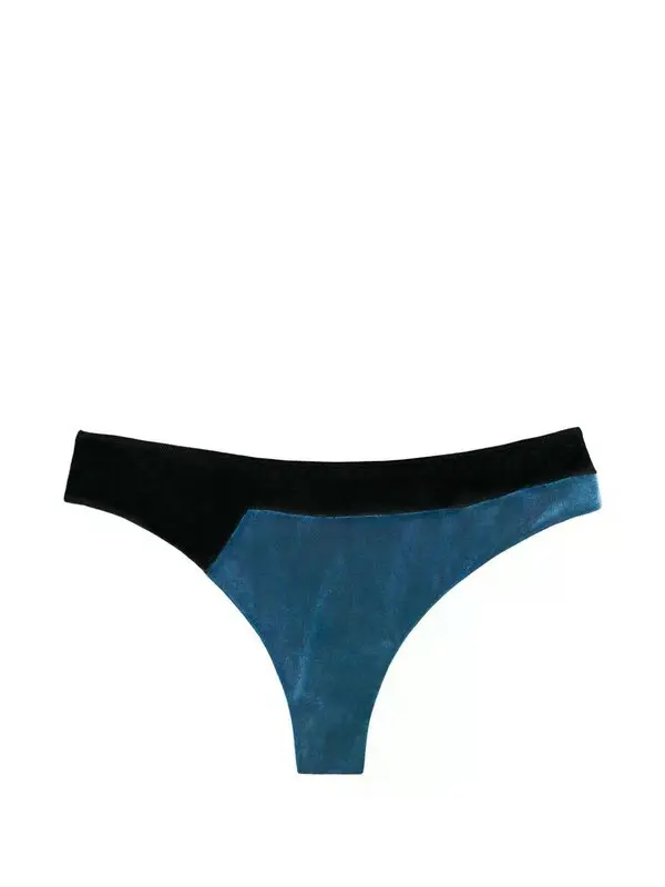 UNDRESS CODE Be Sensual Velvet-effect Briefs