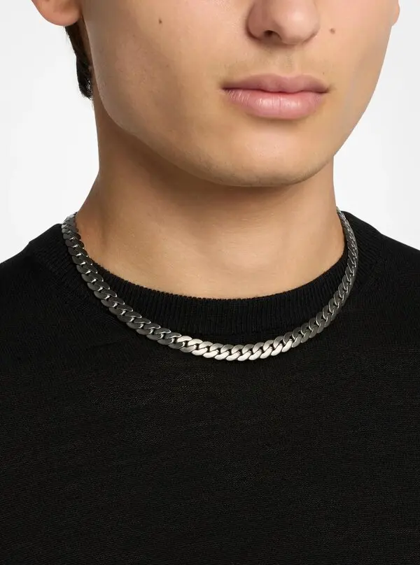Michael Kors Stainless Steel Necklace In By