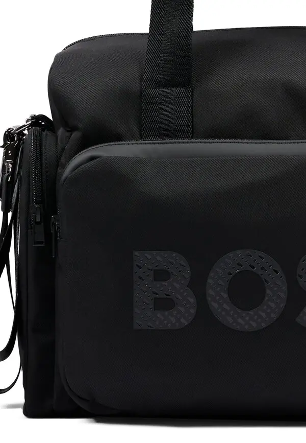 Hugo Boss Logo Print Changing Bag