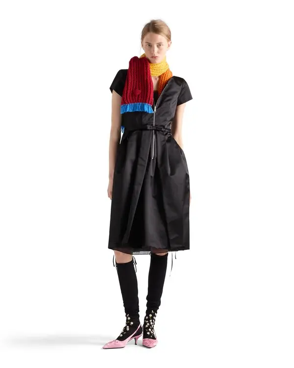 Prada Duchesse Silk Dress
