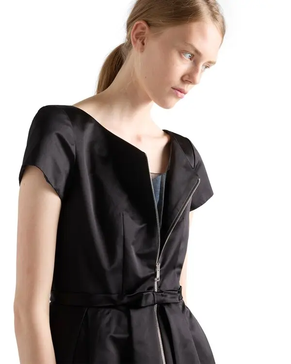 Prada Duchesse Silk Dress