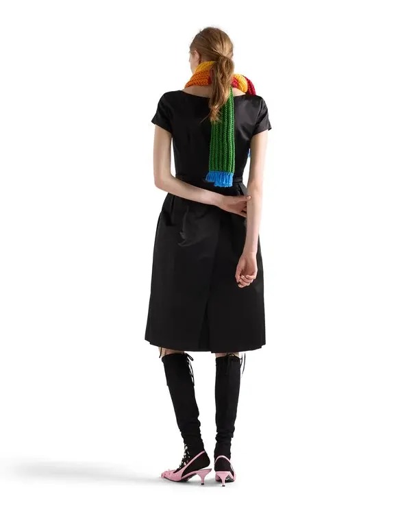 Prada Duchesse Silk Dress