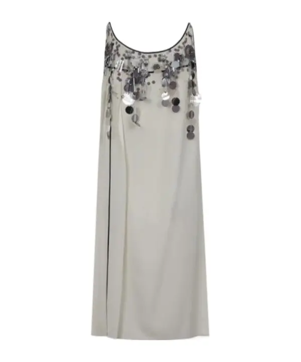 Prada Beaded-sequin Mini Dress