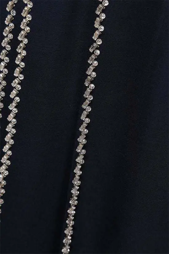 Prada Crystal-embellished Chiffon Minidress