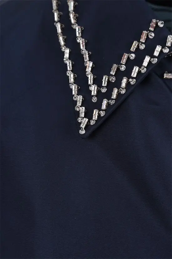 Prada Crystal-embellished Single-breasted Coat