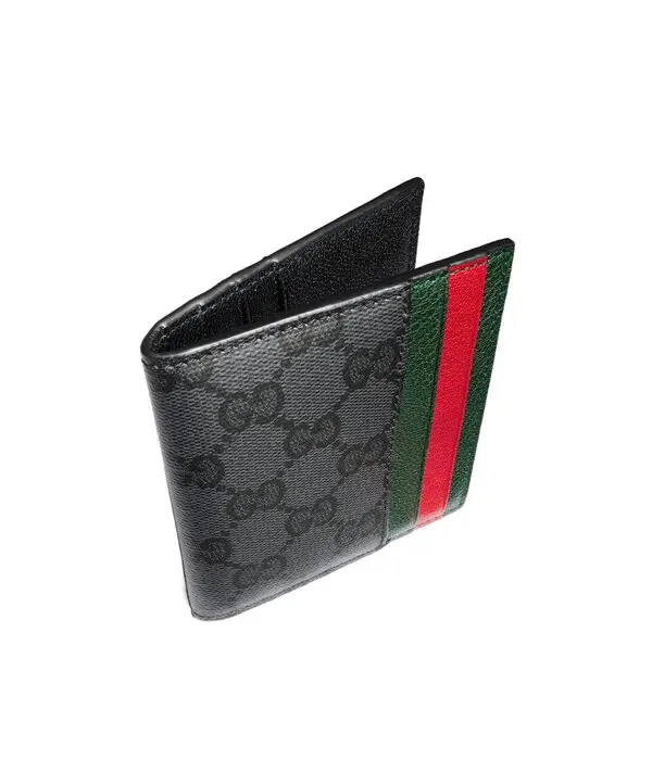 Gucci Bi-fold Wallet With Web Card Slots