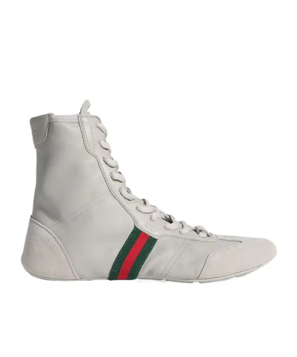 Gucci Flex High-top Sneakers - Grey