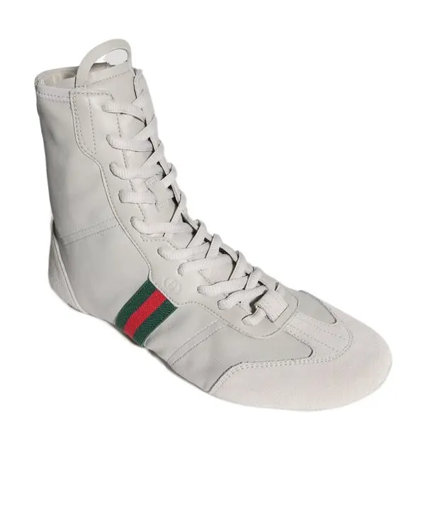 Gucci Flex High-top Sneakers - Grey