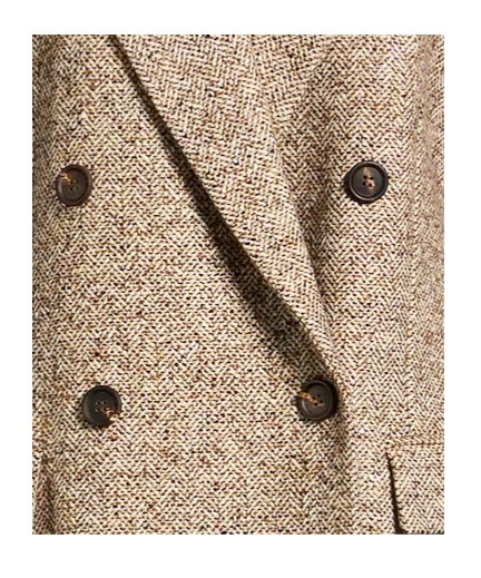 Brunello Cucinelli Double-breasted Tweed Blazer