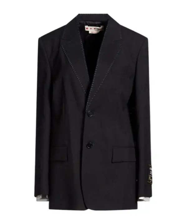 Marni Single-breasted Wool Blazer