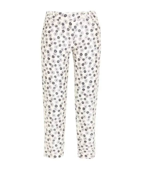 Dolce & Gabbana Slim-fit Floral Print Tailored Trousers