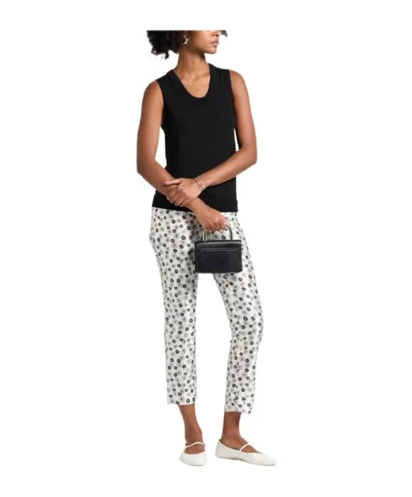 Dolce & Gabbana Slim-fit Floral Print Tailored Trousers
