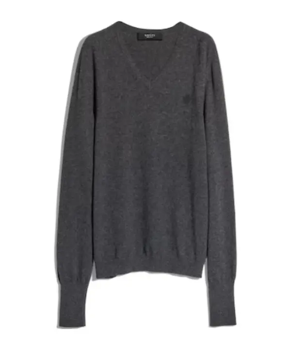 Gucci Knit Cashmere Sweater With Embroidery