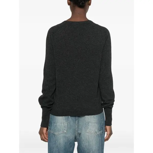 Gucci Embroidered Cashmere V-neck Sweater