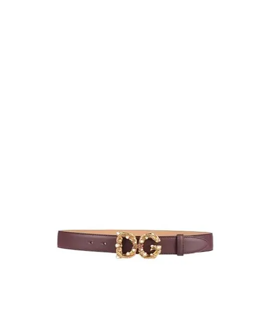 Dolce & Gabbana Solidcolor Belt - Red