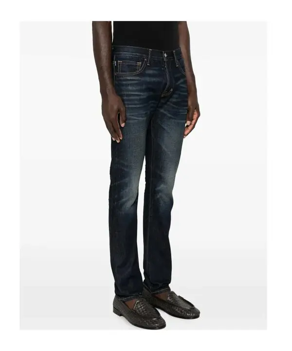 TOM FORD Logo Patch Jeans
