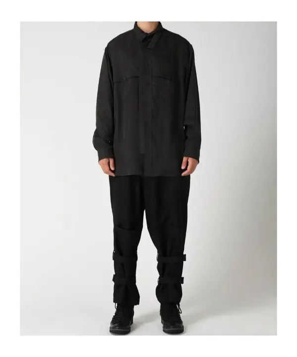 Yohji Yamamoto Pour Homme Curved Hem Shirt