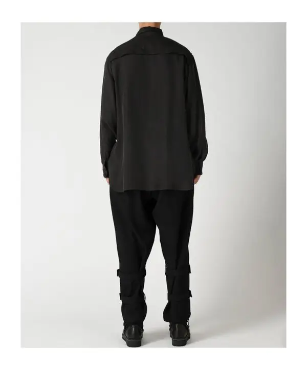 Yohji Yamamoto Pour Homme Curved Hem Shirt