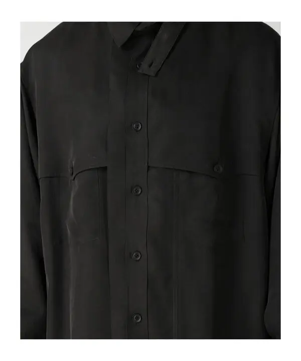 Yohji Yamamoto Pour Homme Curved Hem Shirt